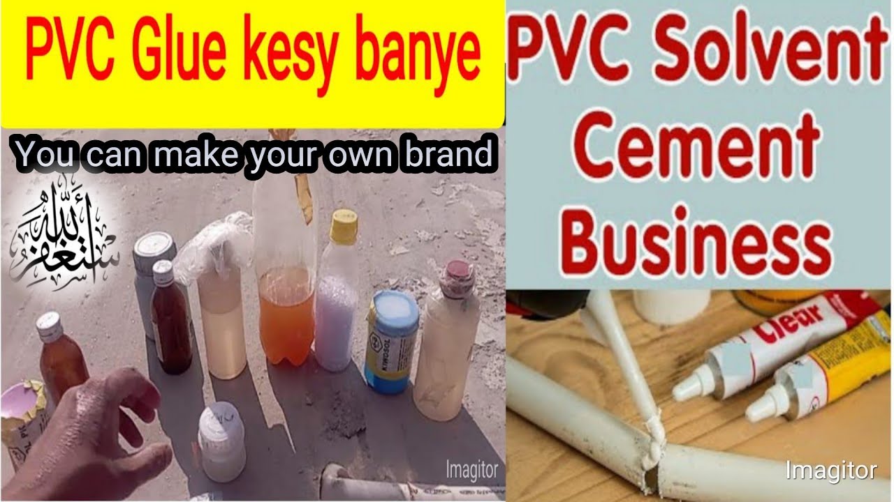 PVC Glue cement solvent formulation PVC glue kesy banye - YouTube