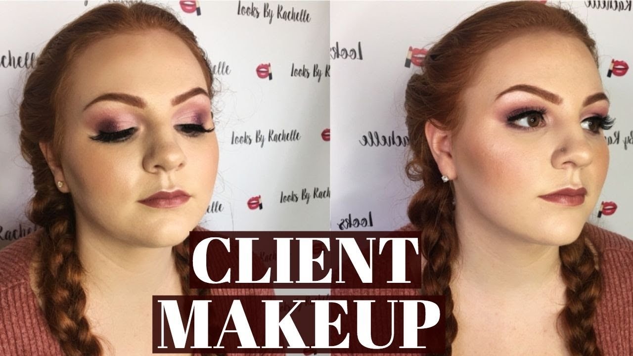 CLIENT MAKEUP TUTORIAL 2019 - YouTube