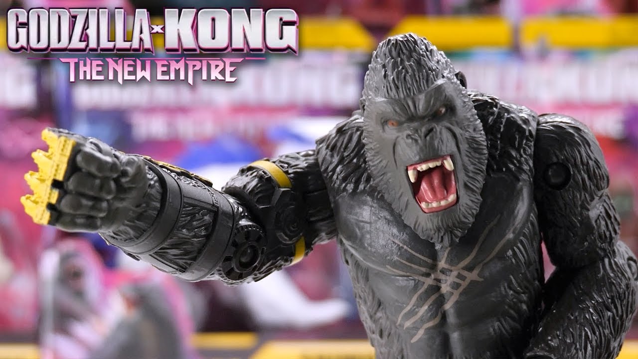 Kong with INSANE BEAST Glove REVEALED!!! (Godzilla X Kong 6" Kong ...