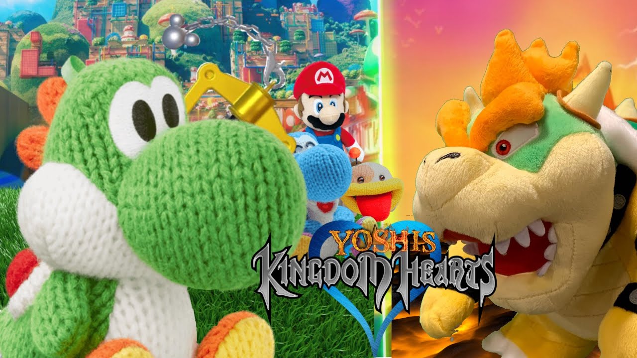 Yoshis kingdom hearts (mushroom kingdom) - YouTube