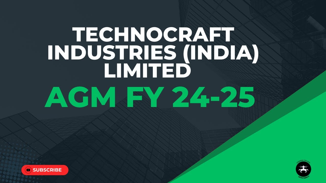 Technocraft Industries India Limited AGM FY 24-25 - YouTube