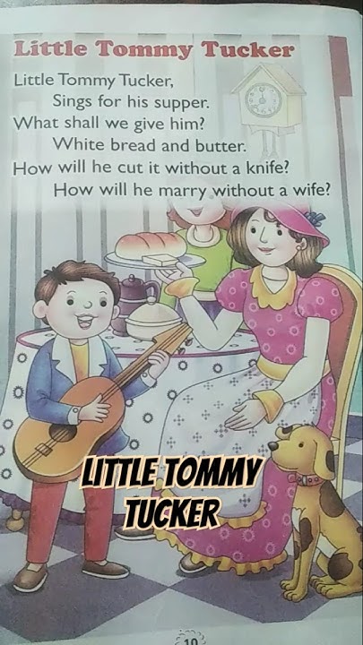 Little tommy tucker rhymes 🦋by dalu🎶🎶🎶 - YouTube