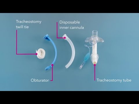 Cleaning and care: Shiley™ flexible tracheostomy tubes - YouTube