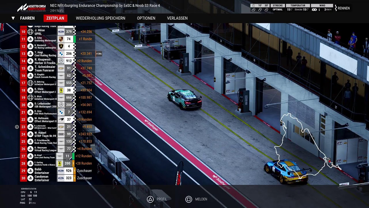 LIVE // Assetto Corsa Competizione // NEC by EeSC & NRT // S3 // R4 ...