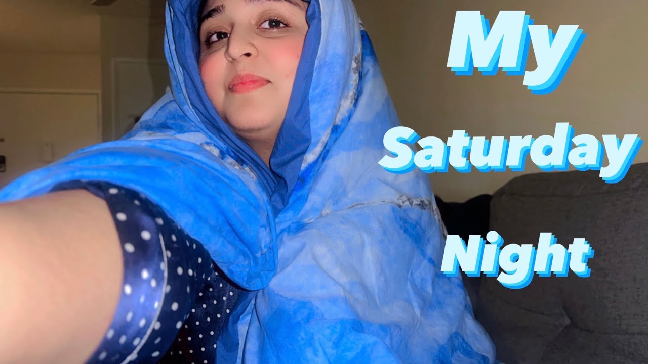 My Saturday Night Routine | Today I try Burrito | We slept all day ...