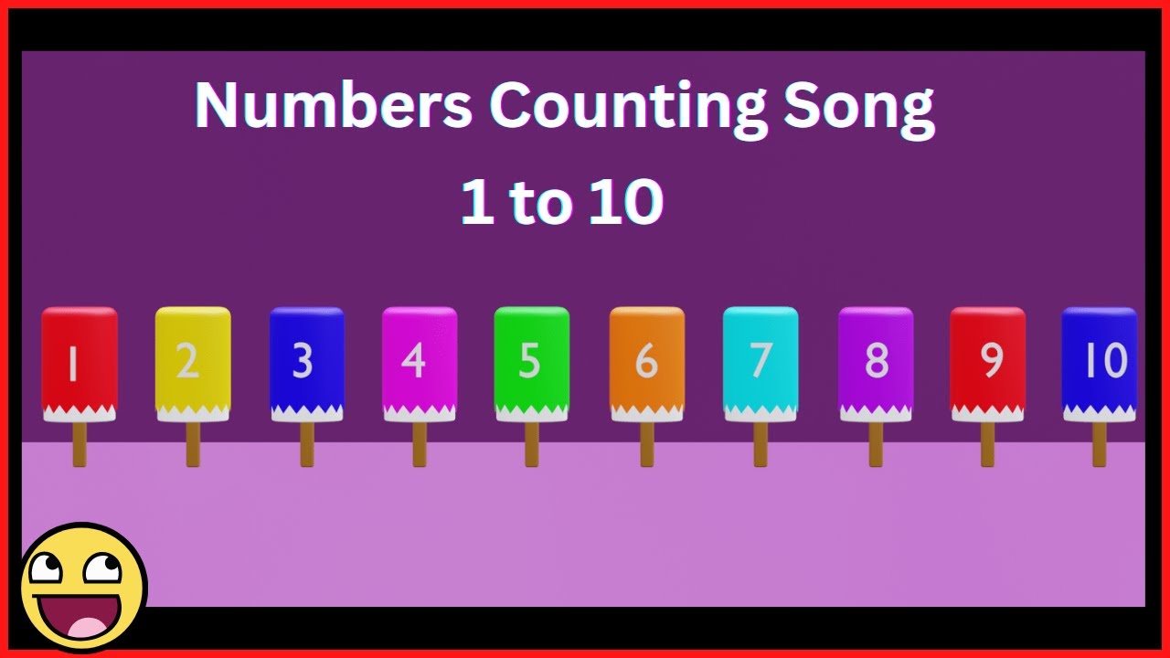 Learn Numbers with Number Ice Cream | Popsicles Song | Numbers Songs ...