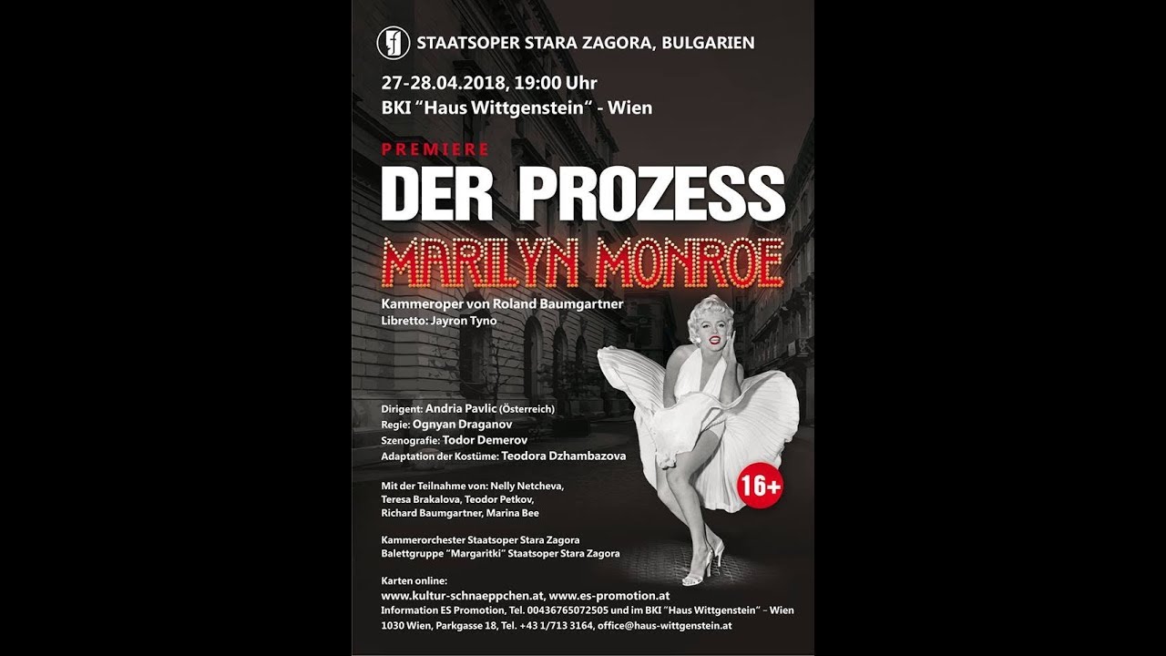 Marilyn Monroe Opera in Vienna - YouTube