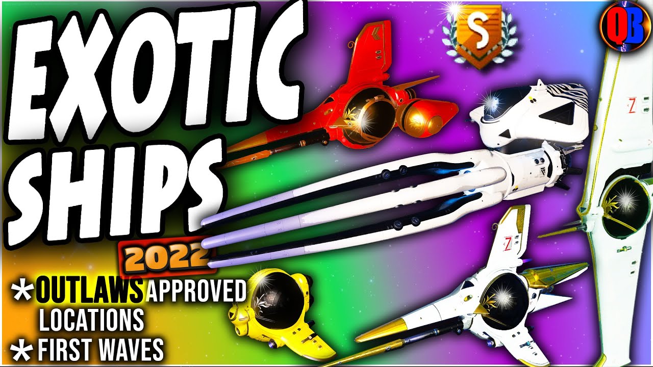 How To Find First Wave Exotic Ships Locations | No Man's Sky 2022 Ship ...