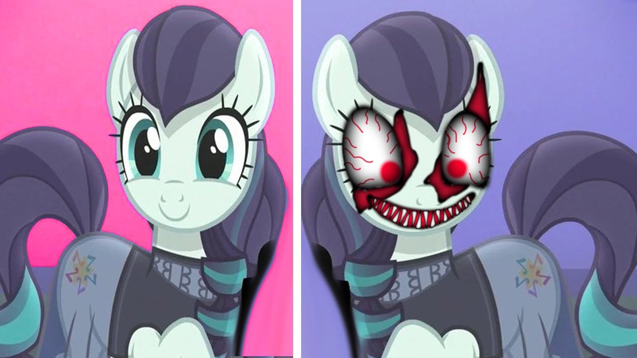 My Little Pony Coloratura As Horror Face Version 👉@MickeyFandome96 ...
