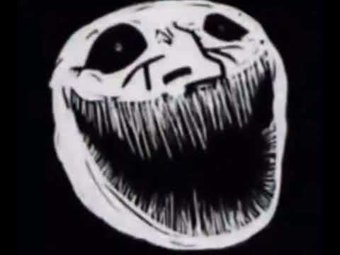 close eyes but troll face