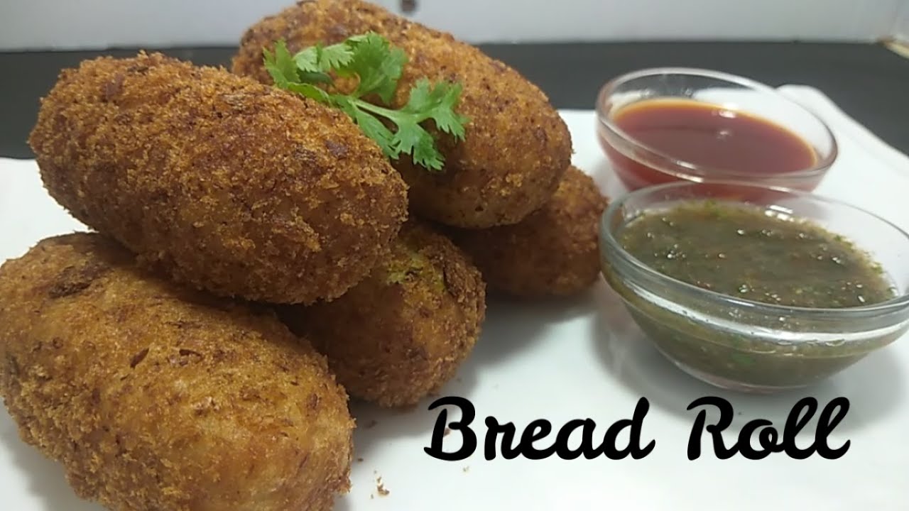 Bread Rolls Recipe| Crispy Monsoon Snack Roll |Roll-Potato Stuffed ...