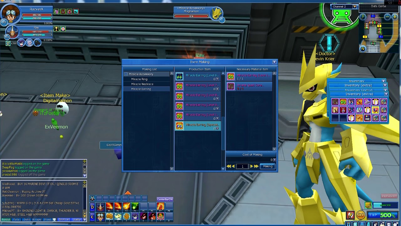 Bug creation Miracle Special Earring - YouTube