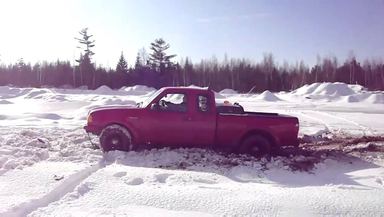 Ford Ranger In The Snow - YouTube