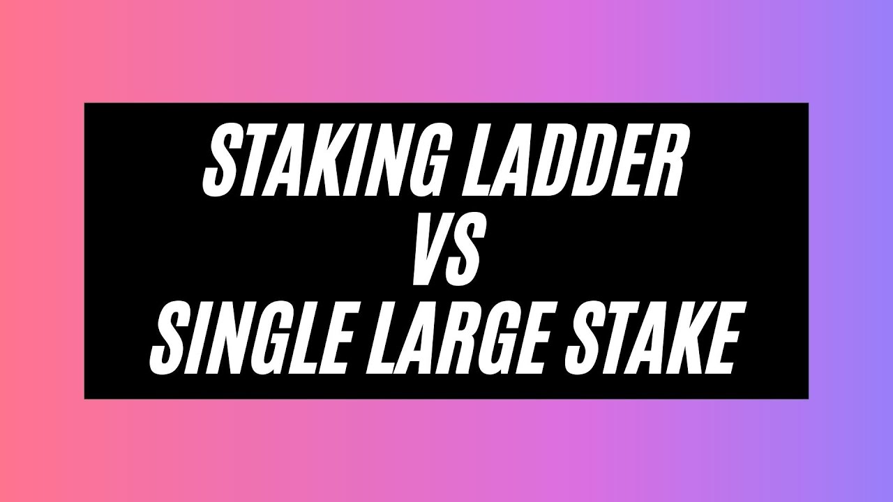 HEX Staking Ladders vs Single Large Stake Explained - YouTube