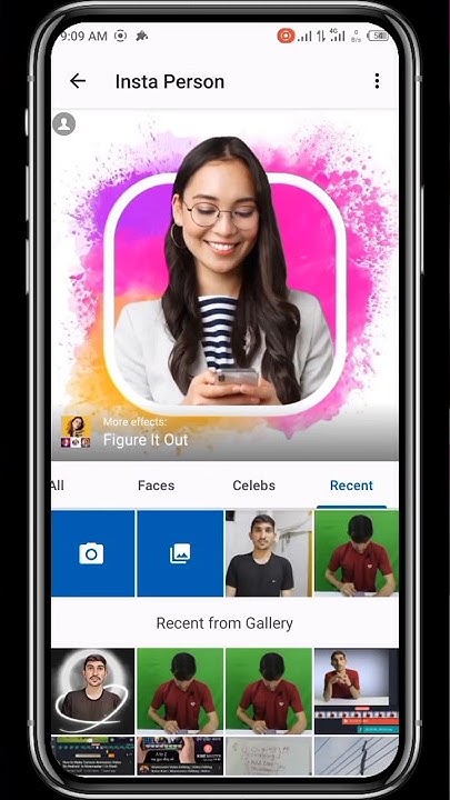 How to make Instagram profile picture - YouTube