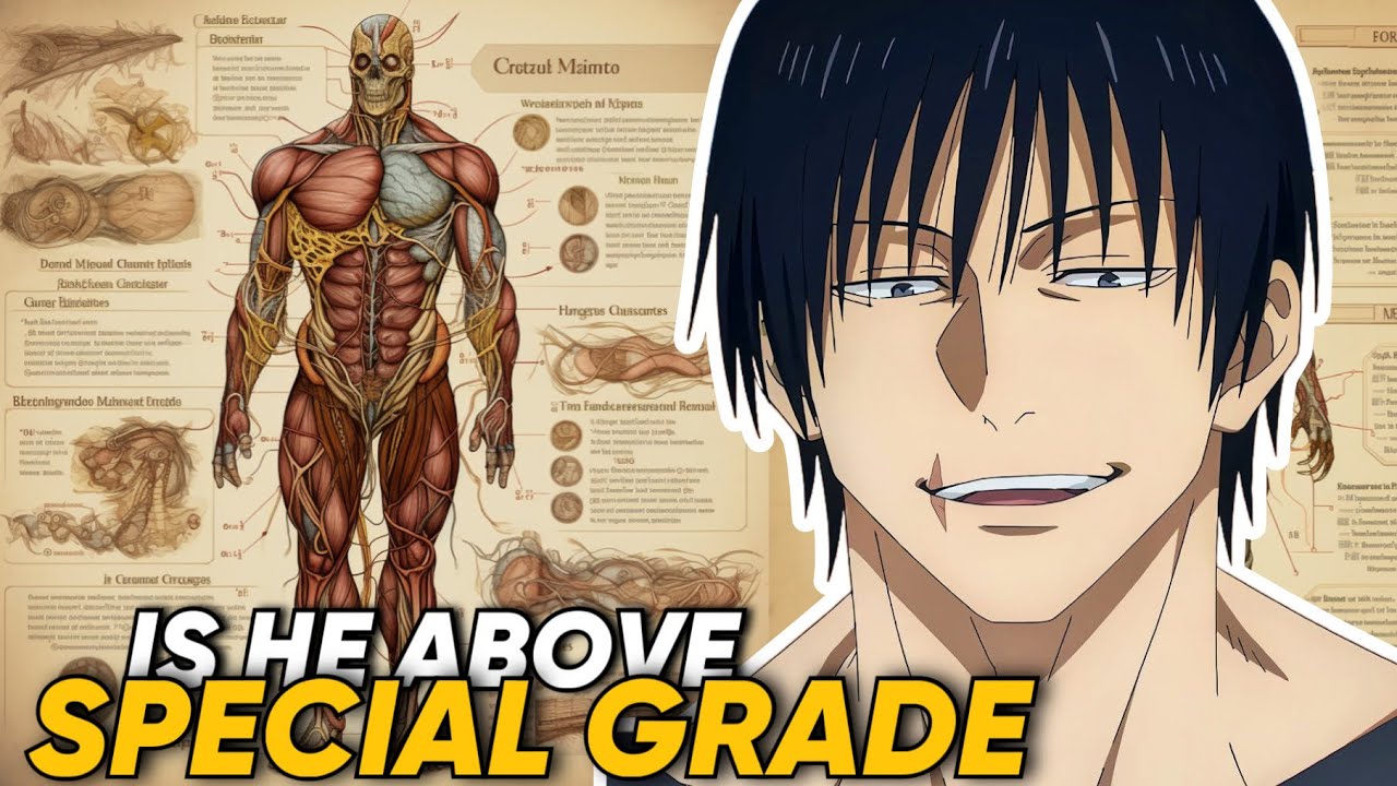 Toji Fushiguro Anatomy Explained | Toji Fushiguro Vs Gojo Satoru ...