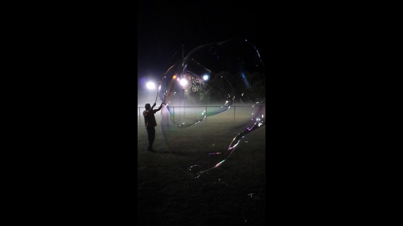 First Bubble Guy Video - YouTube