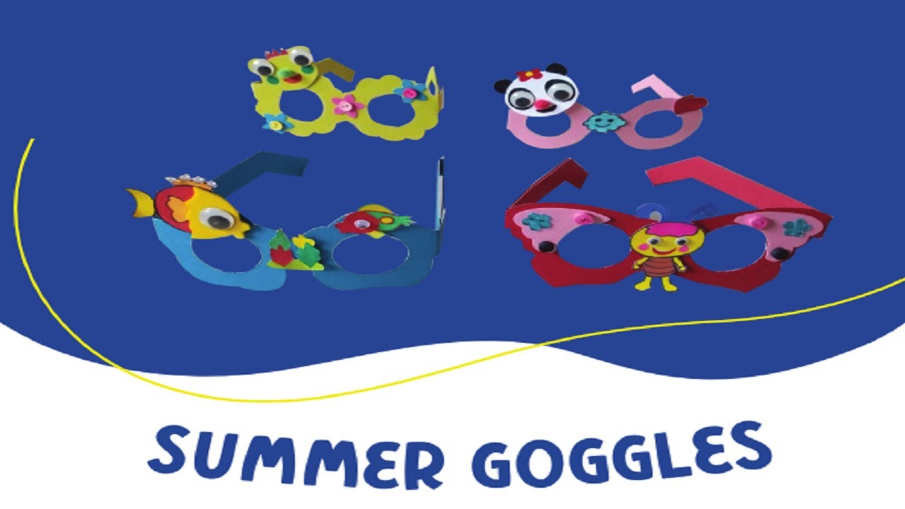 DIY - SUMMER GOGGLES - YouTube