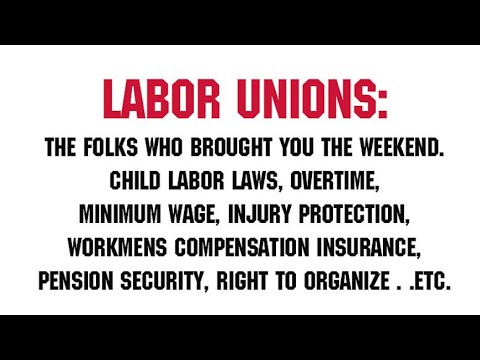 Concerning Legislation . Time to Suit Up and Save The Unions. #hr1210 # ...