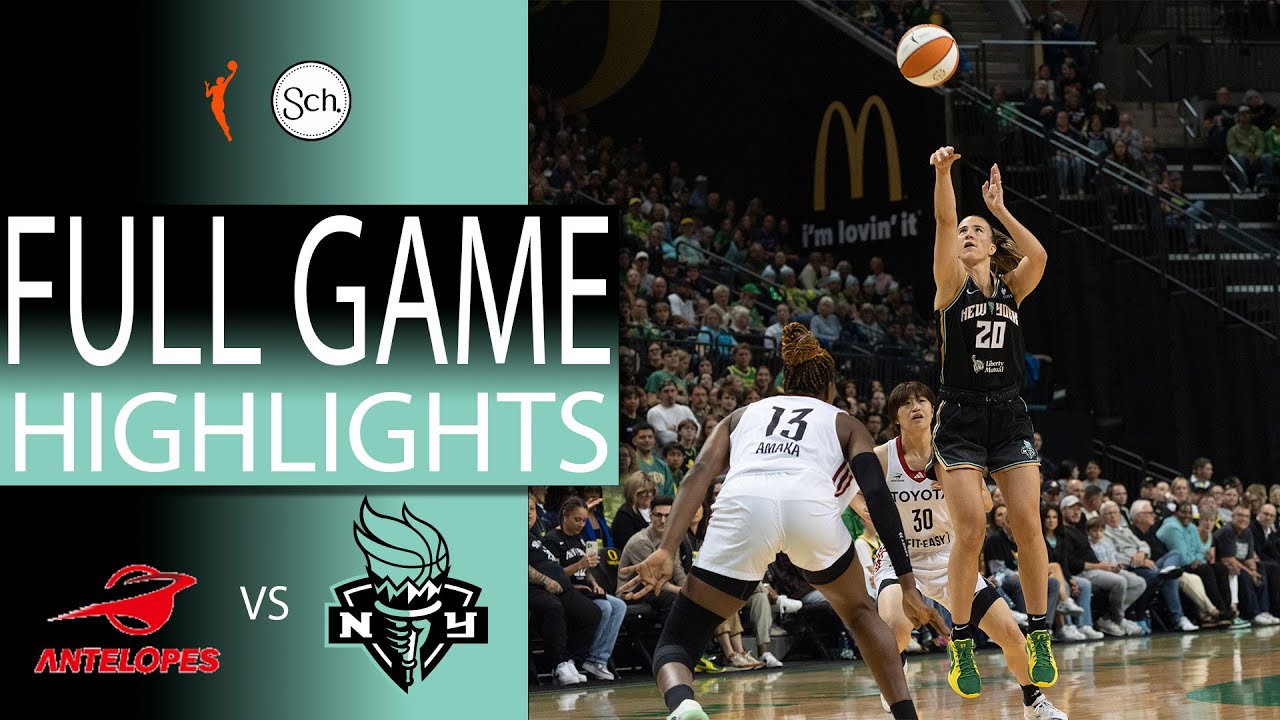 Toyota Antelopes vs New York Liberty - Full Game Highlights | May 12 ...