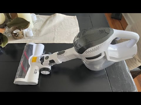TMA Cordless Vacuum Cleaner, 6 in 1 Rechargeable Stick Vacuum Cleaner Review, Lightweight, Good ...