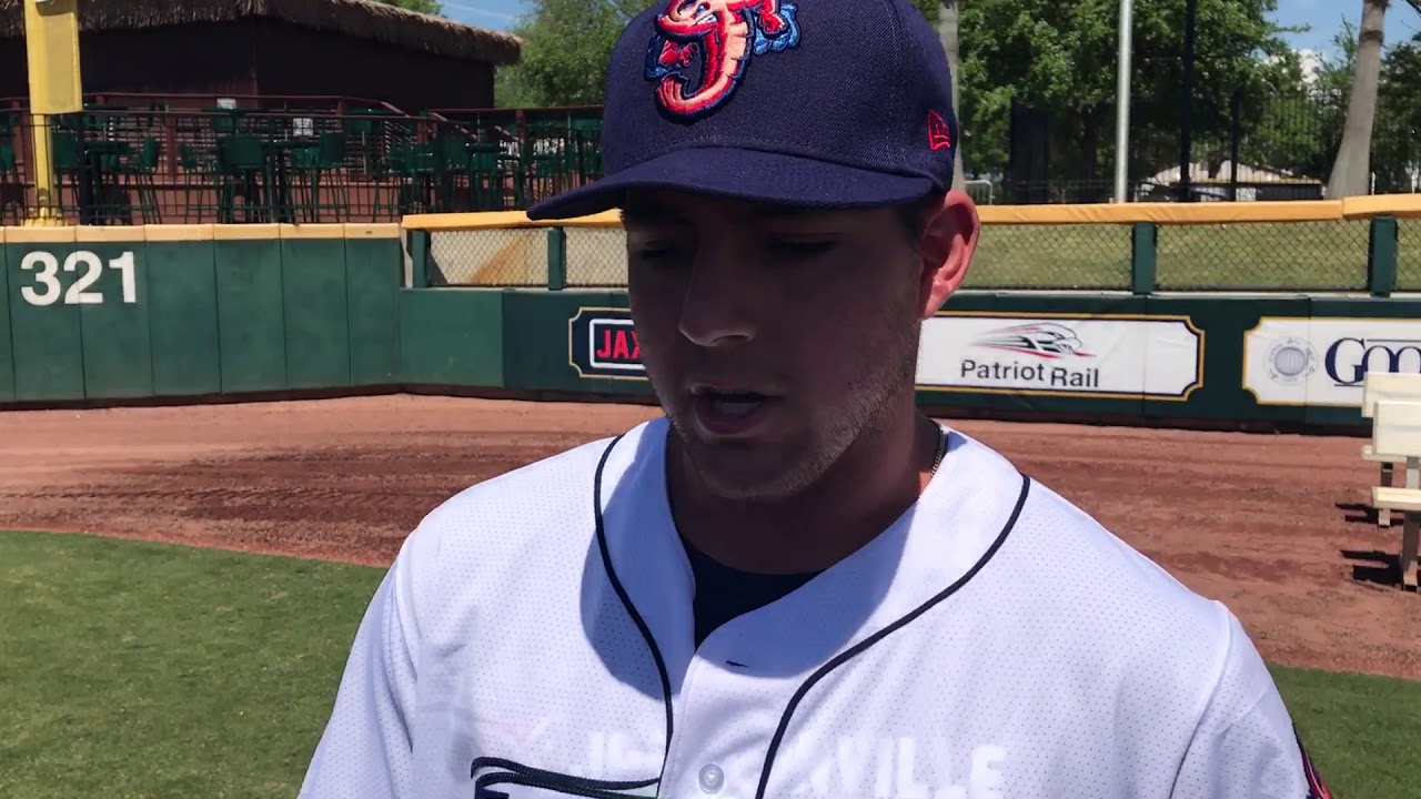 Jacksonville Jumbo Shrimp Media Day 2018: Austin Dean - YouTube