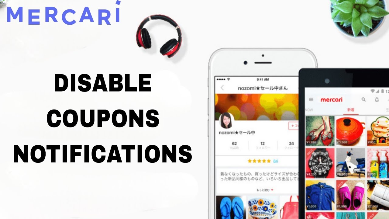How To Disable And Turn Off Coupons Notifications On Mercari App - YouTube