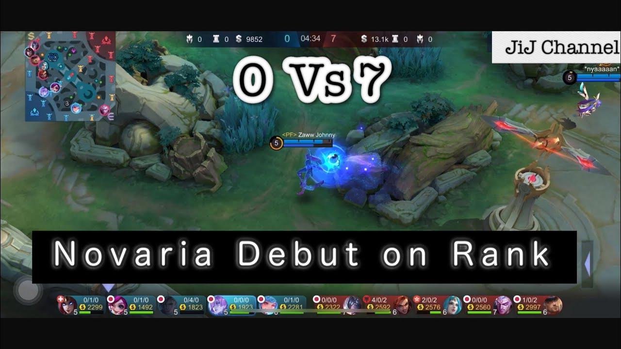 Novaria 1st Landing on Rank map - YouTube