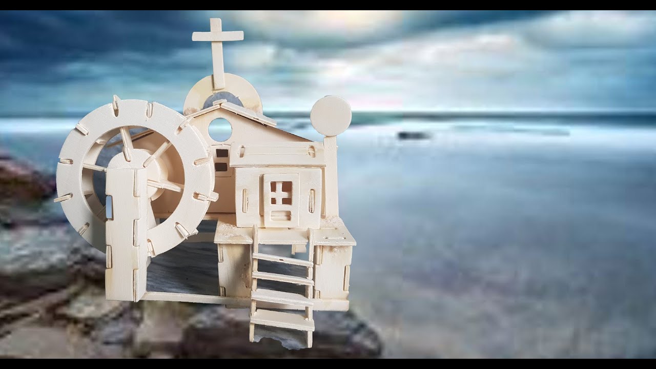 How To Make Miniature WATER MILL (Geo||Arts) मिनिएचर वाटर मिल कैसे ...