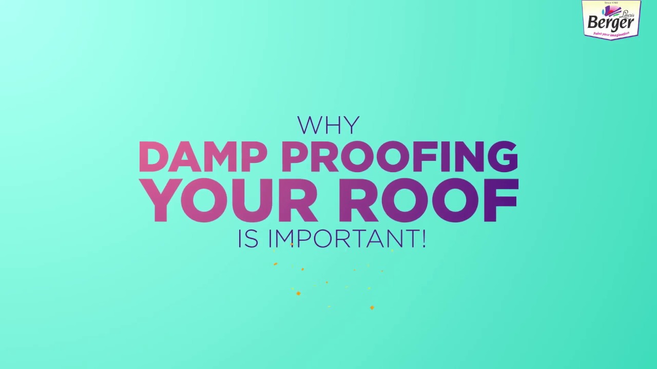 Why damp proofing your roof is important? - YouTube