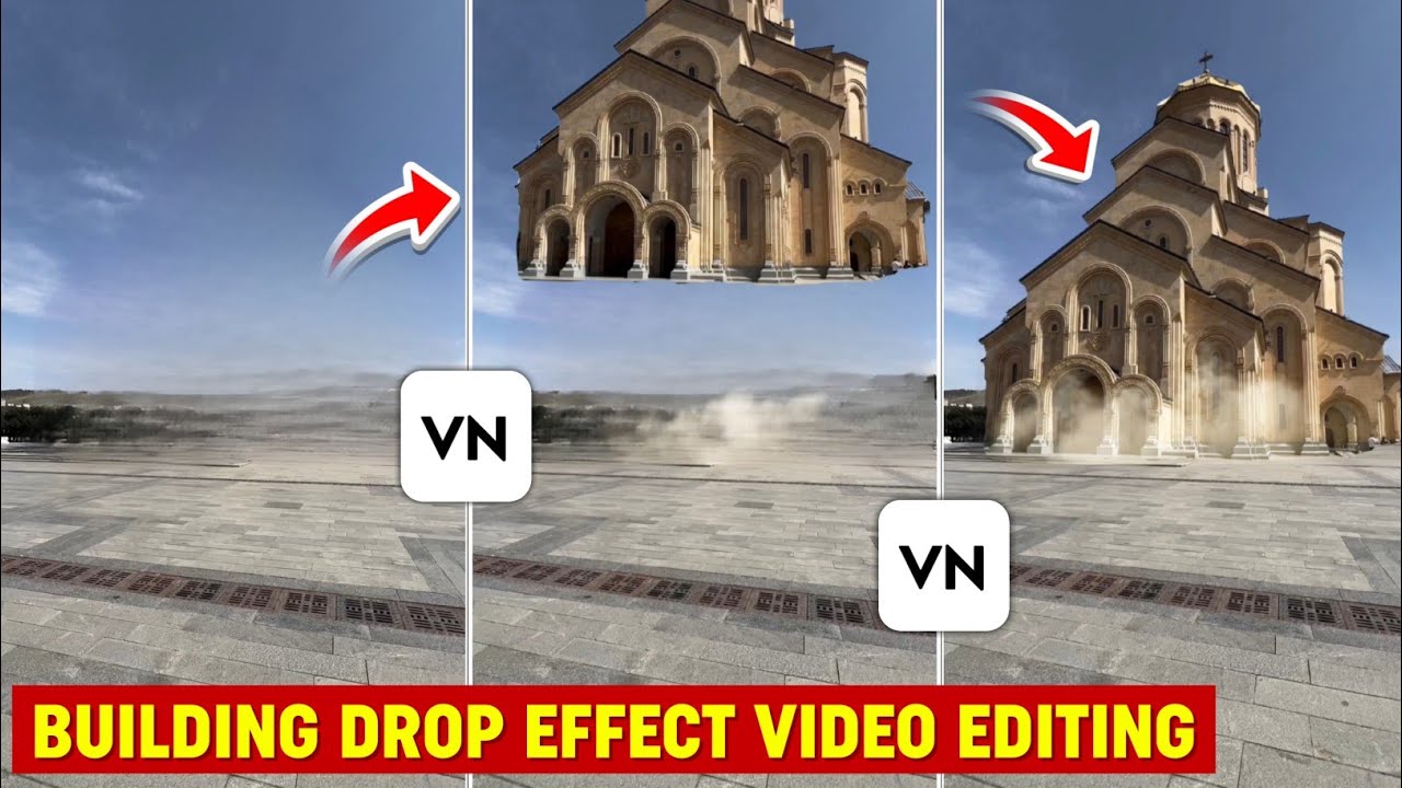 Building Drop Effect Video Editing In Vn App | Vn Building Drop Effect ...