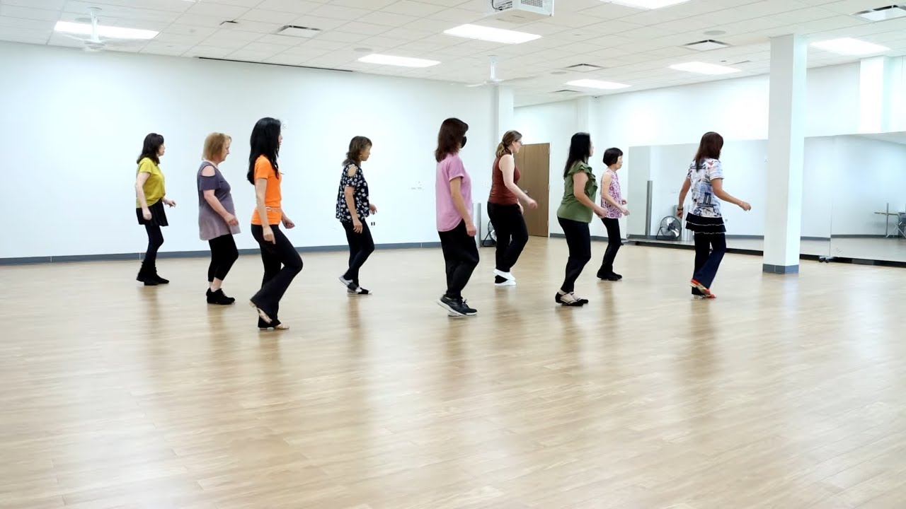 Mellow Moonlight Line Dance Dance And Teach In English And 中文 Youtube