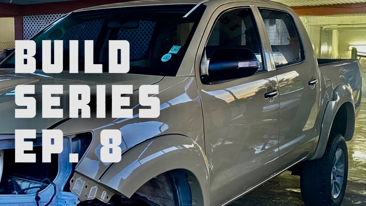 The Sandy Taupe Paint Job Is Finally Finished! | TOYOTA HILUX BUILD ...