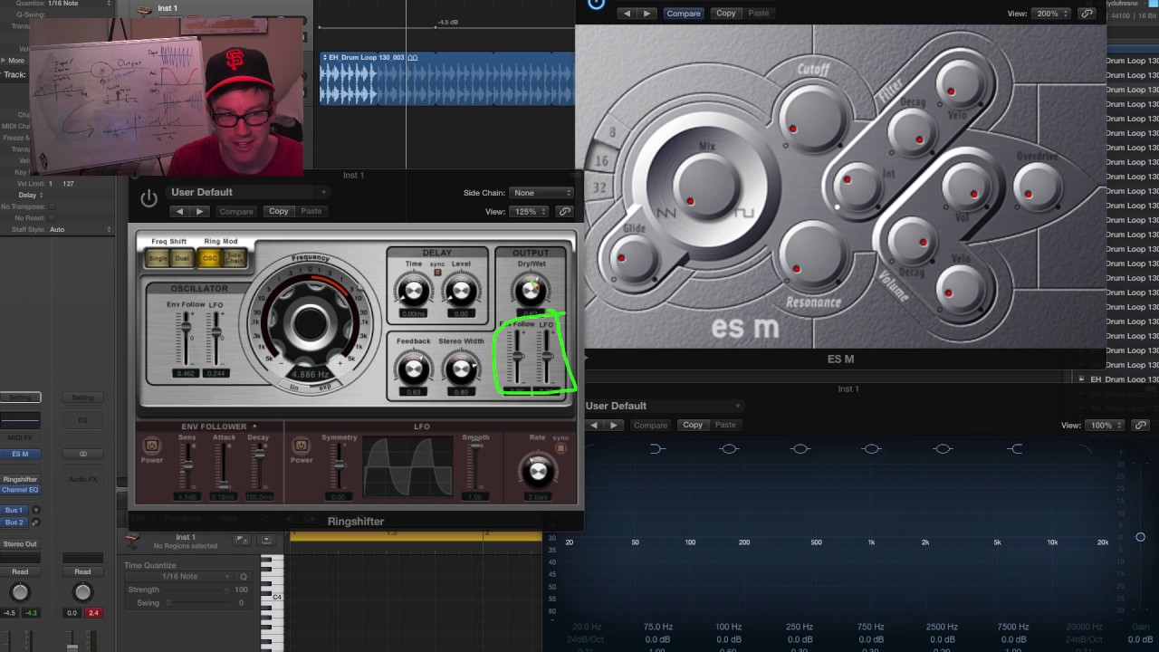 Amplitude and Ring Modulation in Logic Pro (Part 2) - YouTube