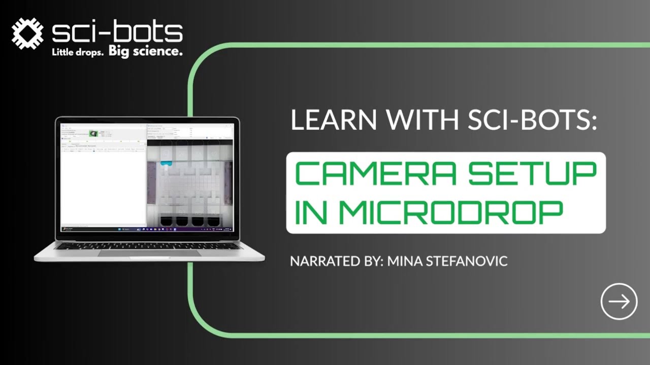 Learn with Sci-Bots: Camera Setup in Microdrop - YouTube