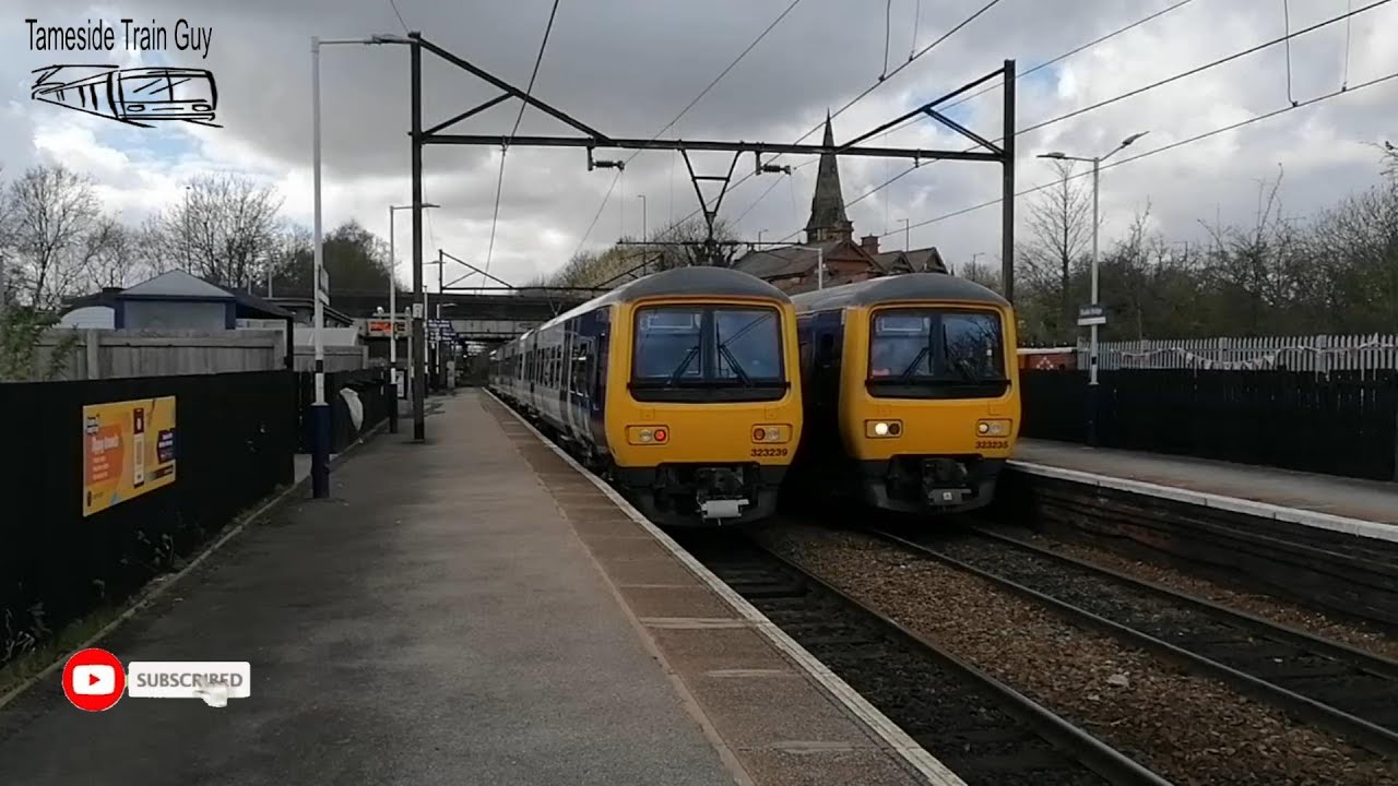 A couple of hours at Guide Bridge Station 13/4/23 - YouTube