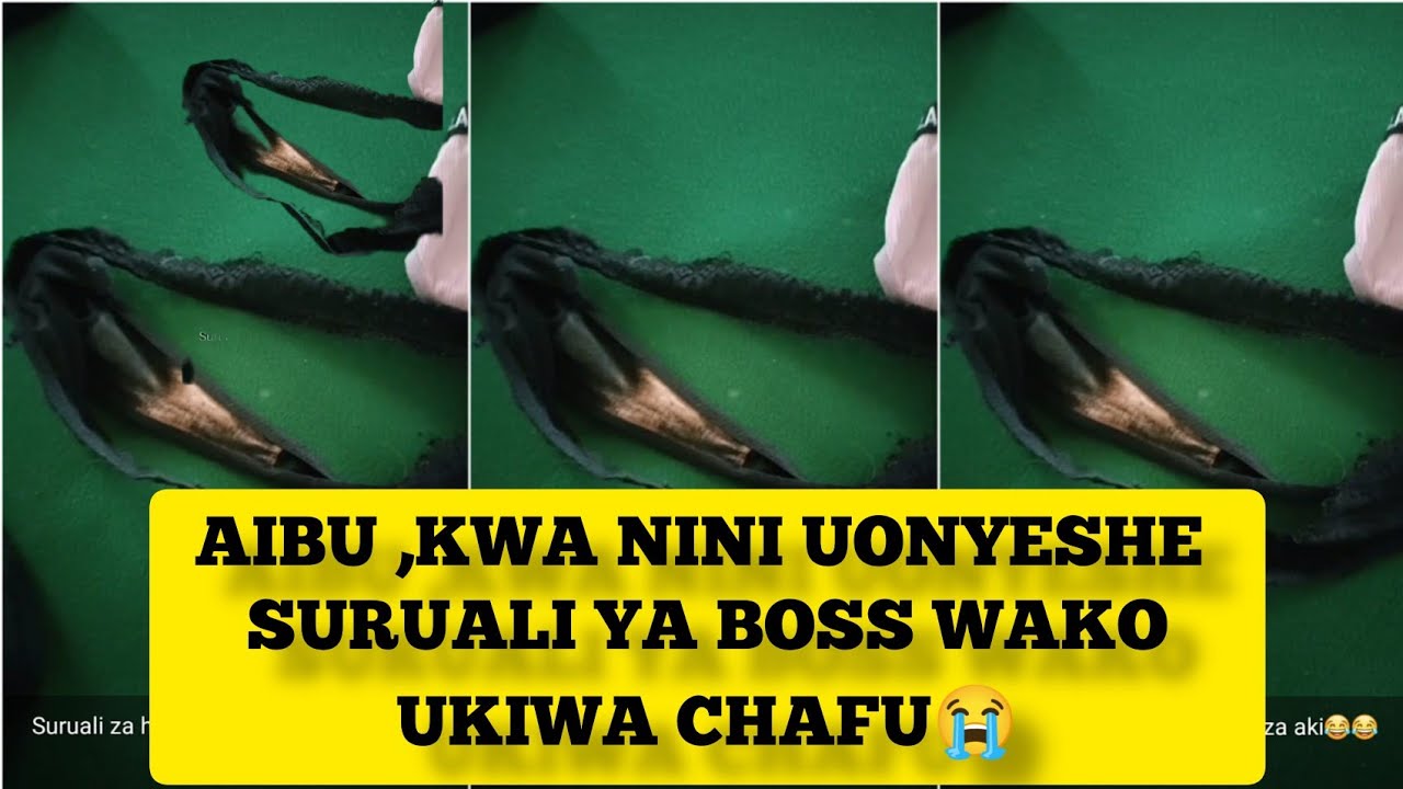 wacheni tabia za kuexpose suruali za wanjiri WENU ,hii si poa kuonyesha ...