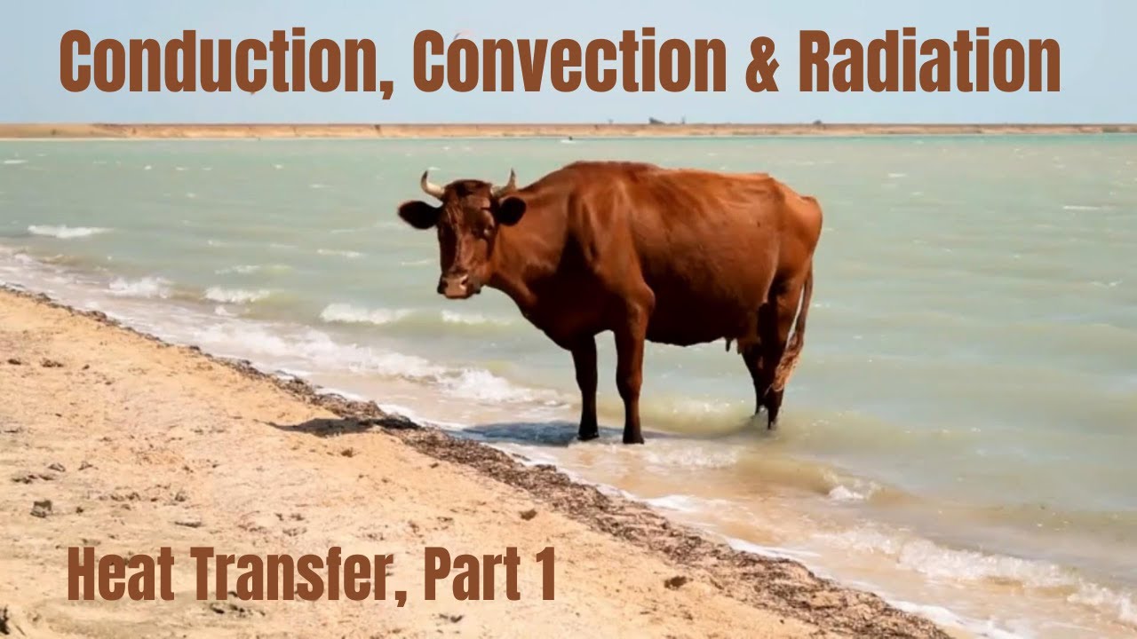 Intro to Conduction, Convection & Radiation. Heat Transfer, Part 1. For ...