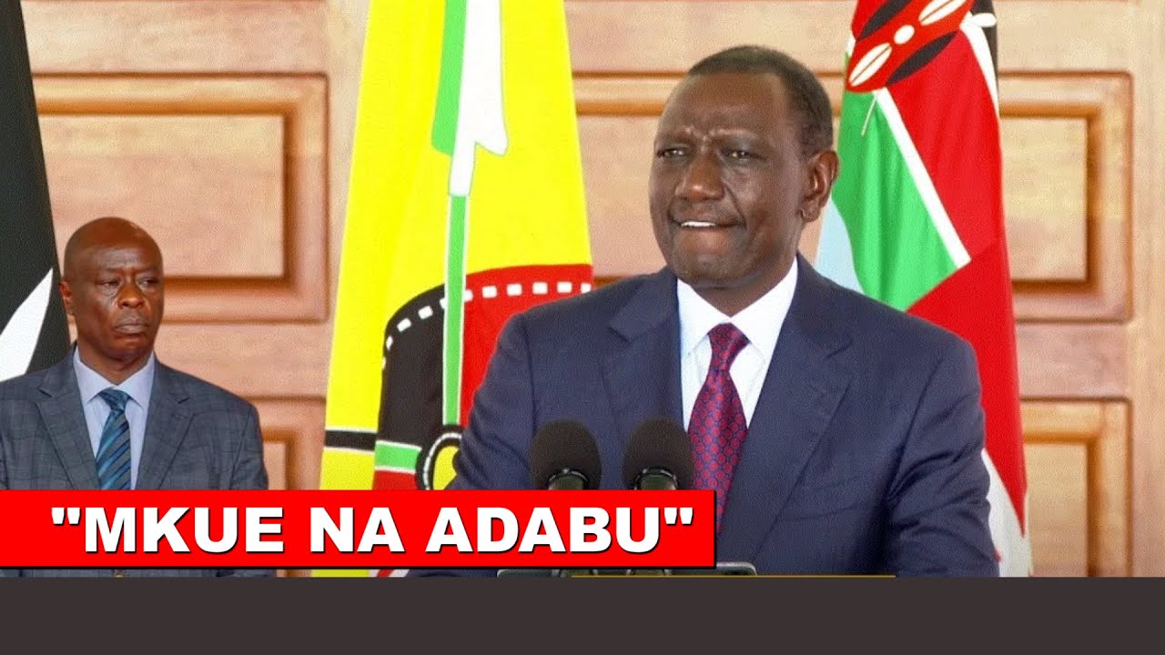 Listen to Pres. Ruto powerful new year speech as he warn GEN Z and ...