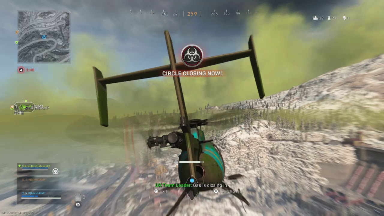 GETTING A WARZONE WIN BY ONLY USING HELICOPTERS - YouTube