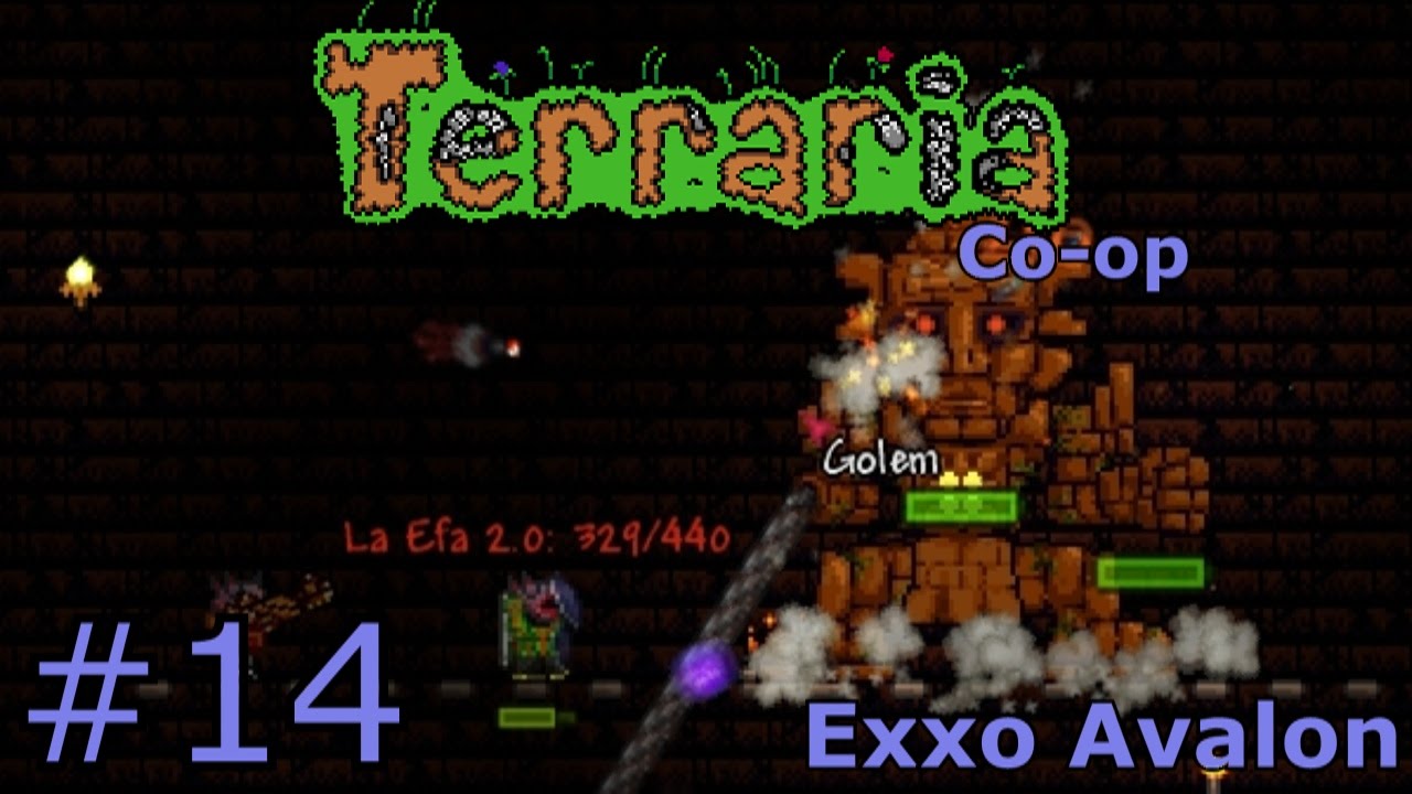 Templo del Golem - Terraria Exxo Avalon mod - [P14] - YouTube