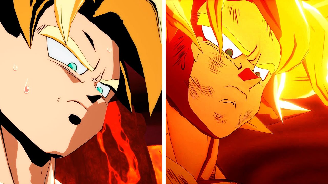 Goku Defeats Frieza Comparison (DBFZ/DBZ:K) - YouTube