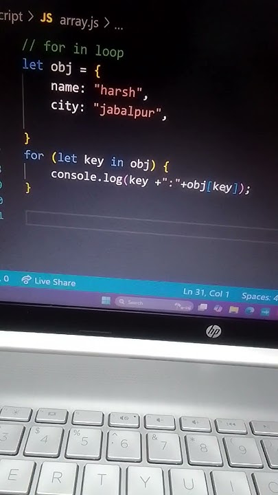 for in loop JavaScript #forinloop#javaScript - YouTube