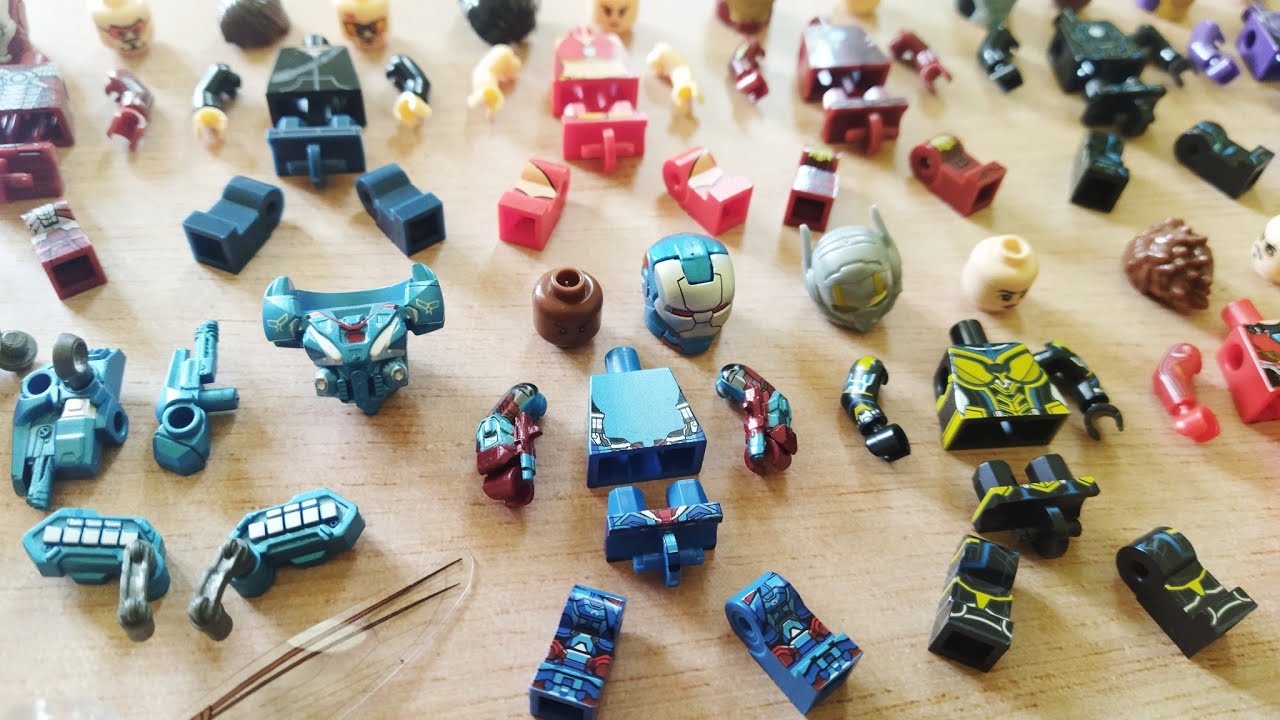Lego Marvel avenger end game | war machine, pepper pots iron man ...