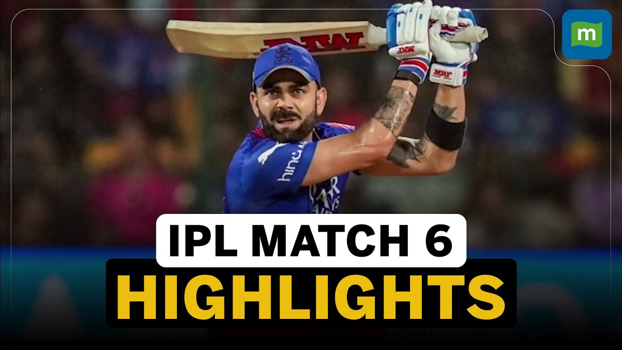 IPL 2024 Match 6 Highlights | Kohli, Karthik guide RCB to 4-wicket win ...
