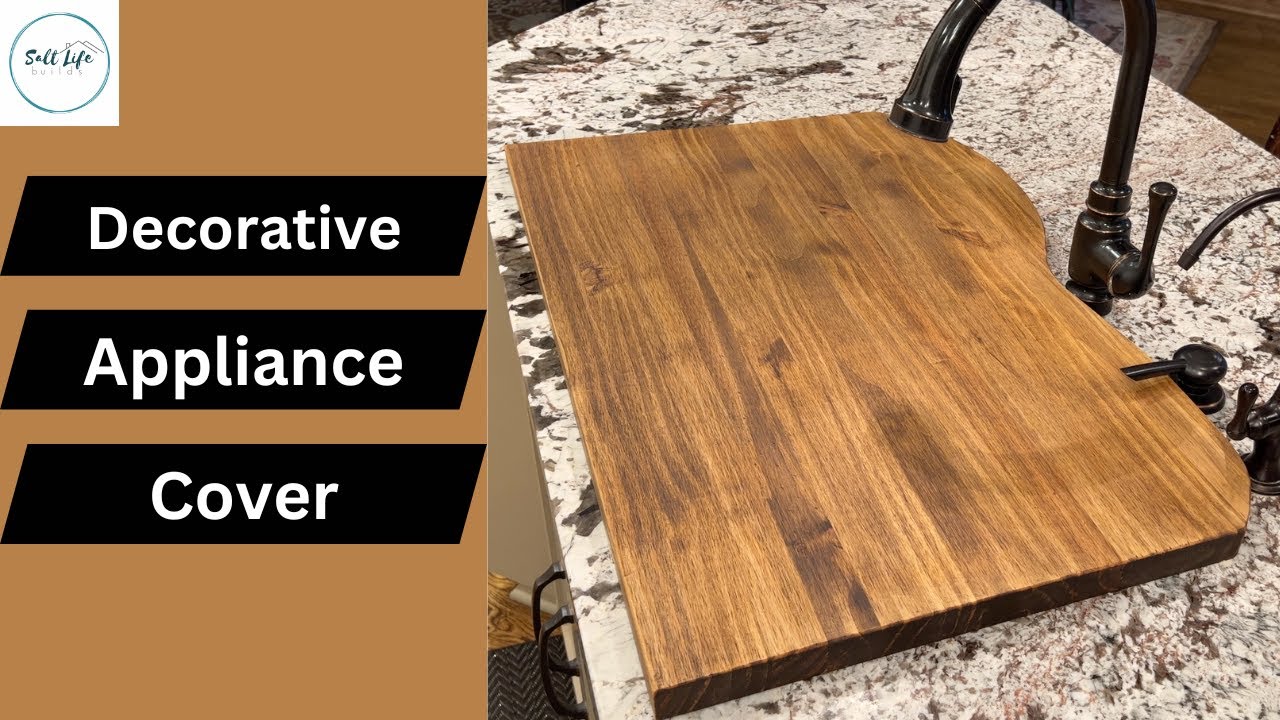 How to make a decorative sink cover - YouTube