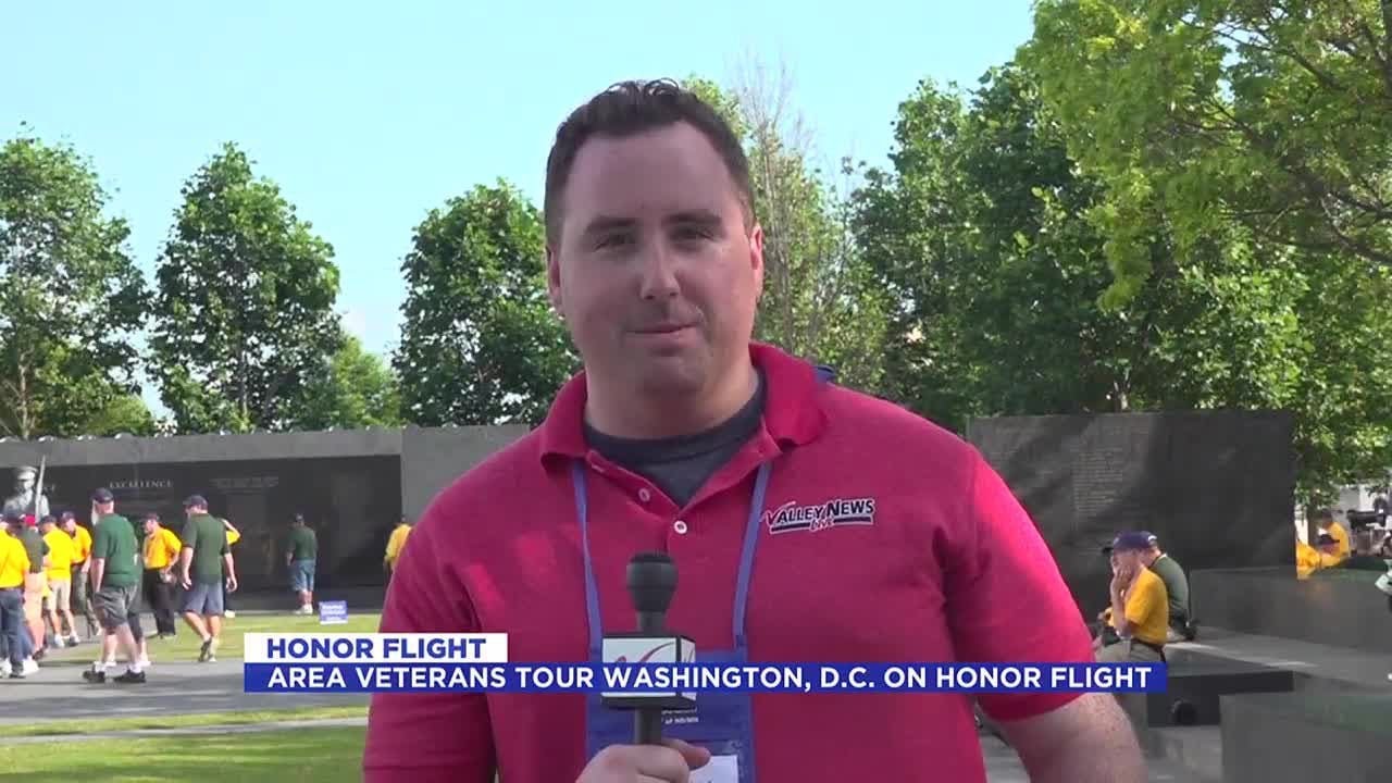 Honor Flight Day 2 - Area veterans Tour Washington, D.C. On Honor ...