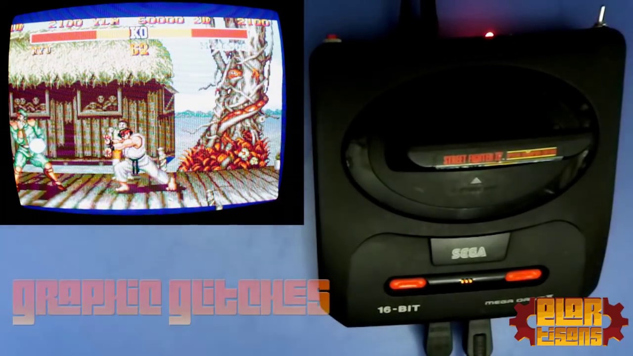 BEST Sega Genesis HACK - Region MOD, 50/60 Hz and overclock 13 Mhz ...