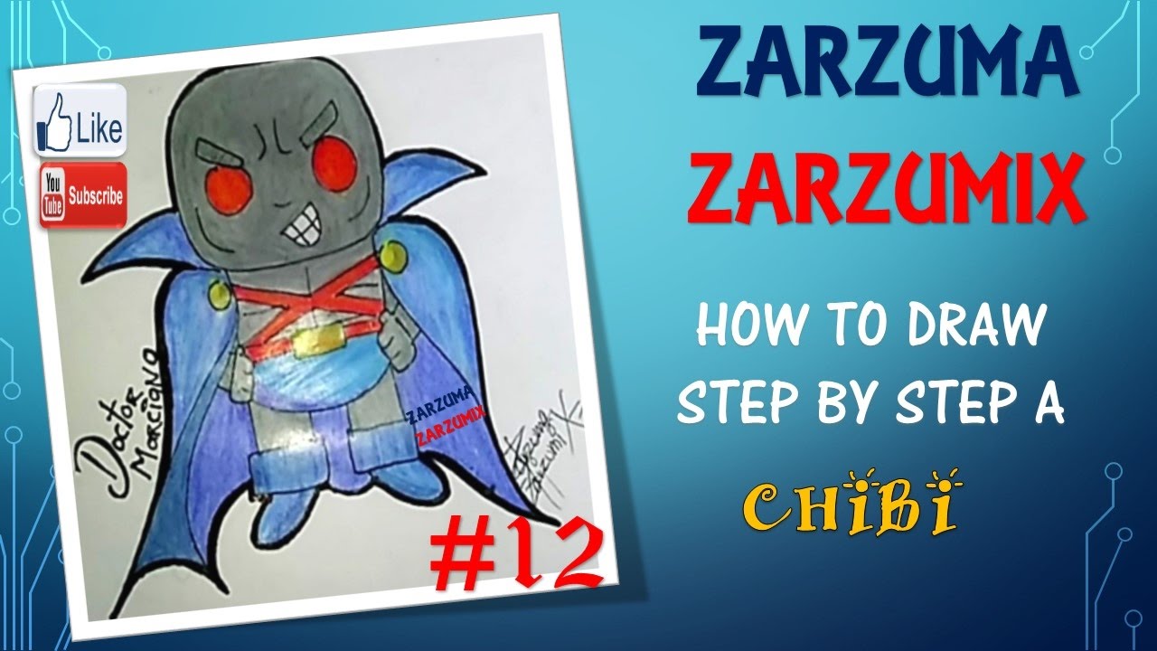 HOW TO DRAW A DOCTOR MARCIANO EASY AND FAST DIY N°12 - YouTube