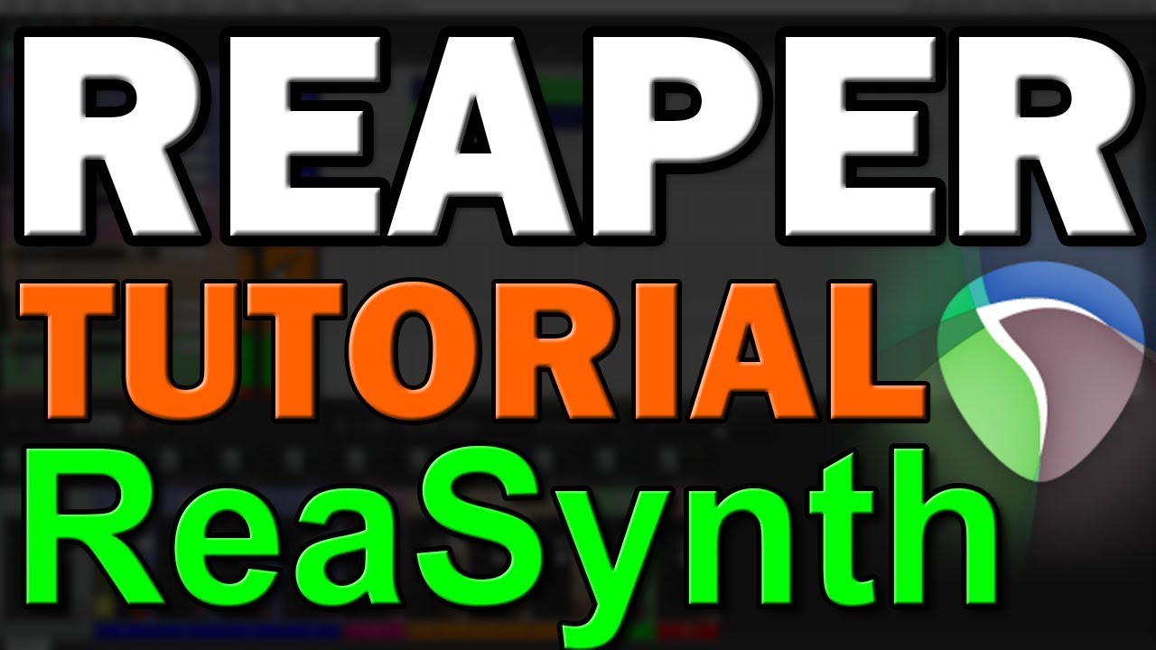 Reaper DAW Tutorial (Part 8) – ReaSynth Synthesizer - YouTube